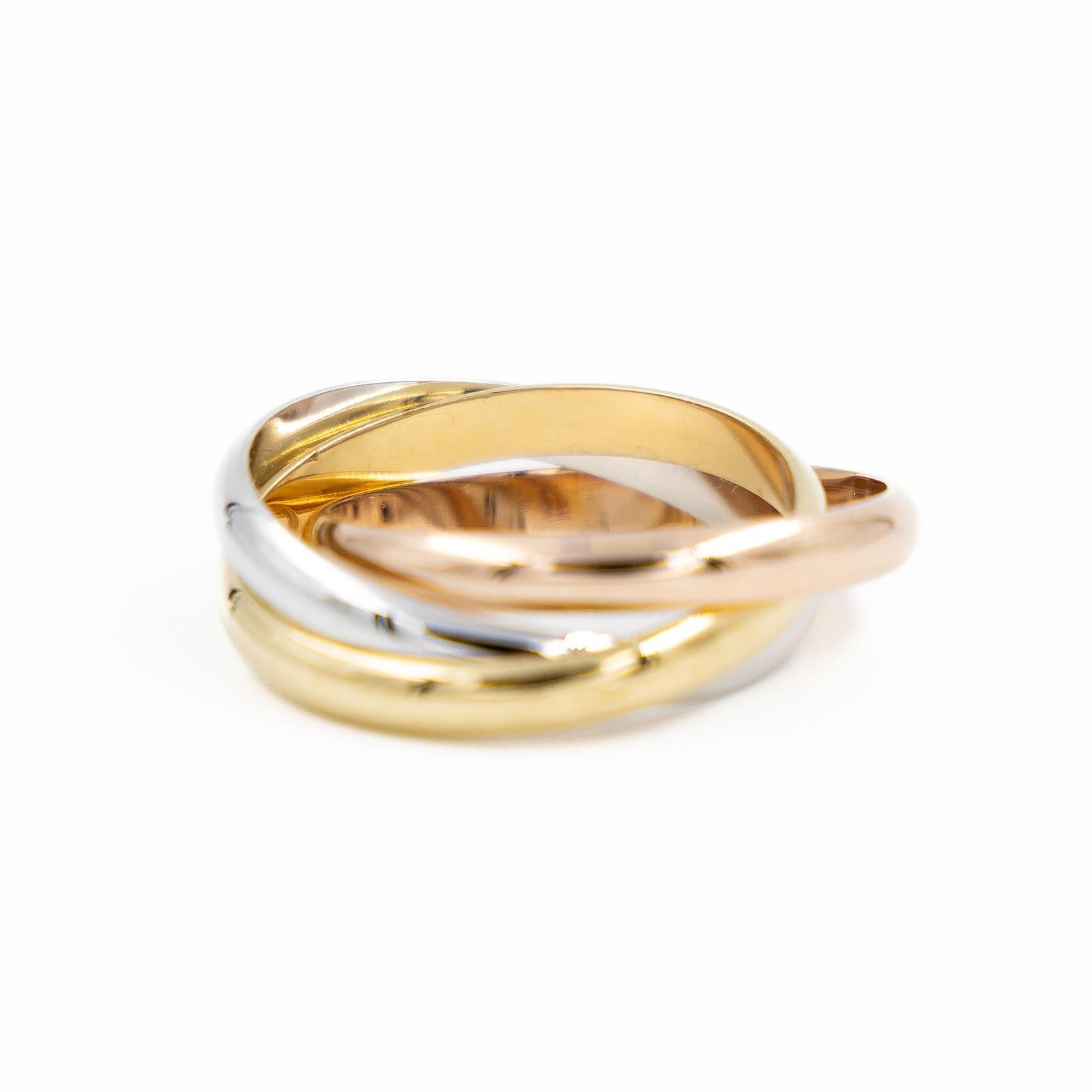 Cartier Ring Trinity Yellow Gold at 1stDibs