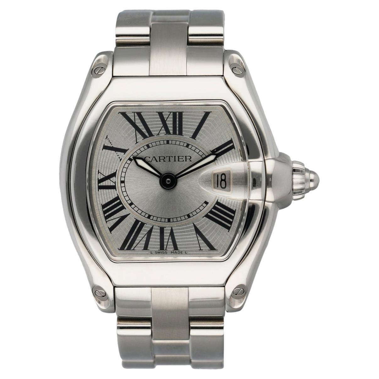CARTIER Art Deco Ladies Rectangle Diamond Sapphire Watch For Sale at ...