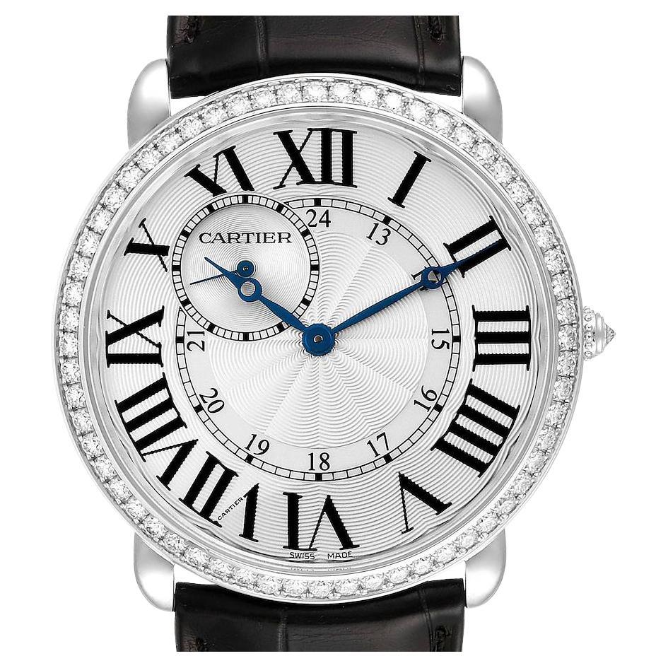 Cartier Ronde Louis Privee 18 Karat Yellow Gold Mechanical Men's Watch ...