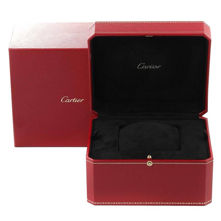 Cartier Ronde Louis White Gold Diamond Ladies Watch WR000251 For Sale ...