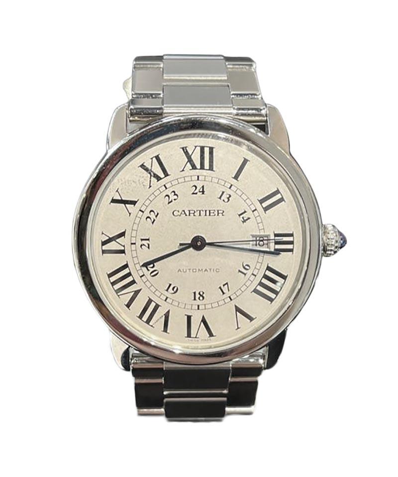 Cartier Ronde Solo Stainless Steel Watch at 1stDibs