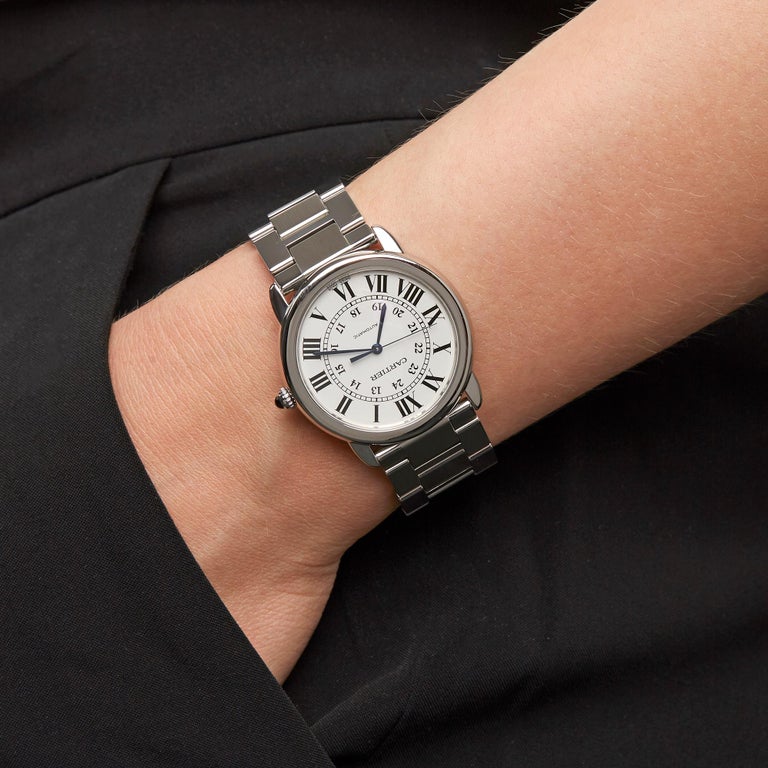Cartier Ronde Solo Stainless Steel 3939 at 1stDibs | cartier 3939 ...
