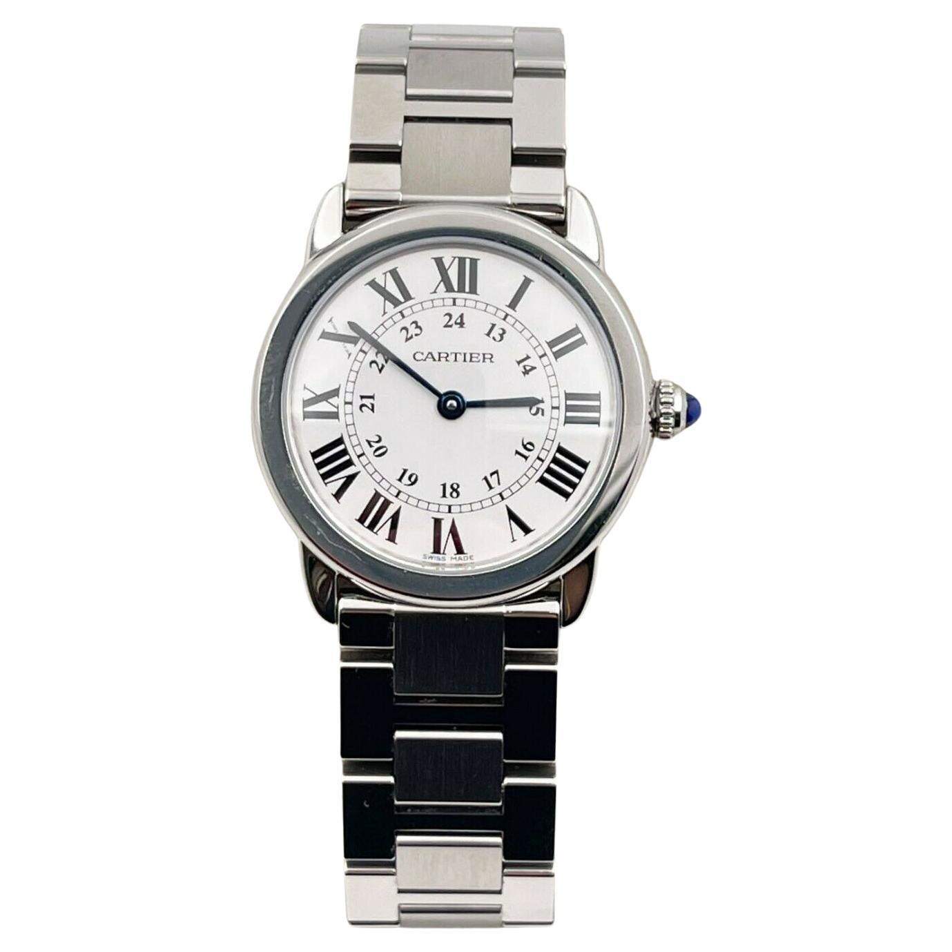 Cartier Stainless Steel Ronde Solo De Cartier Large Automatic ...