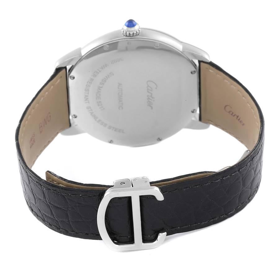 Cartier Ronde Solo XL Silver Dial Automatic Steel Watch W6701011 For ...