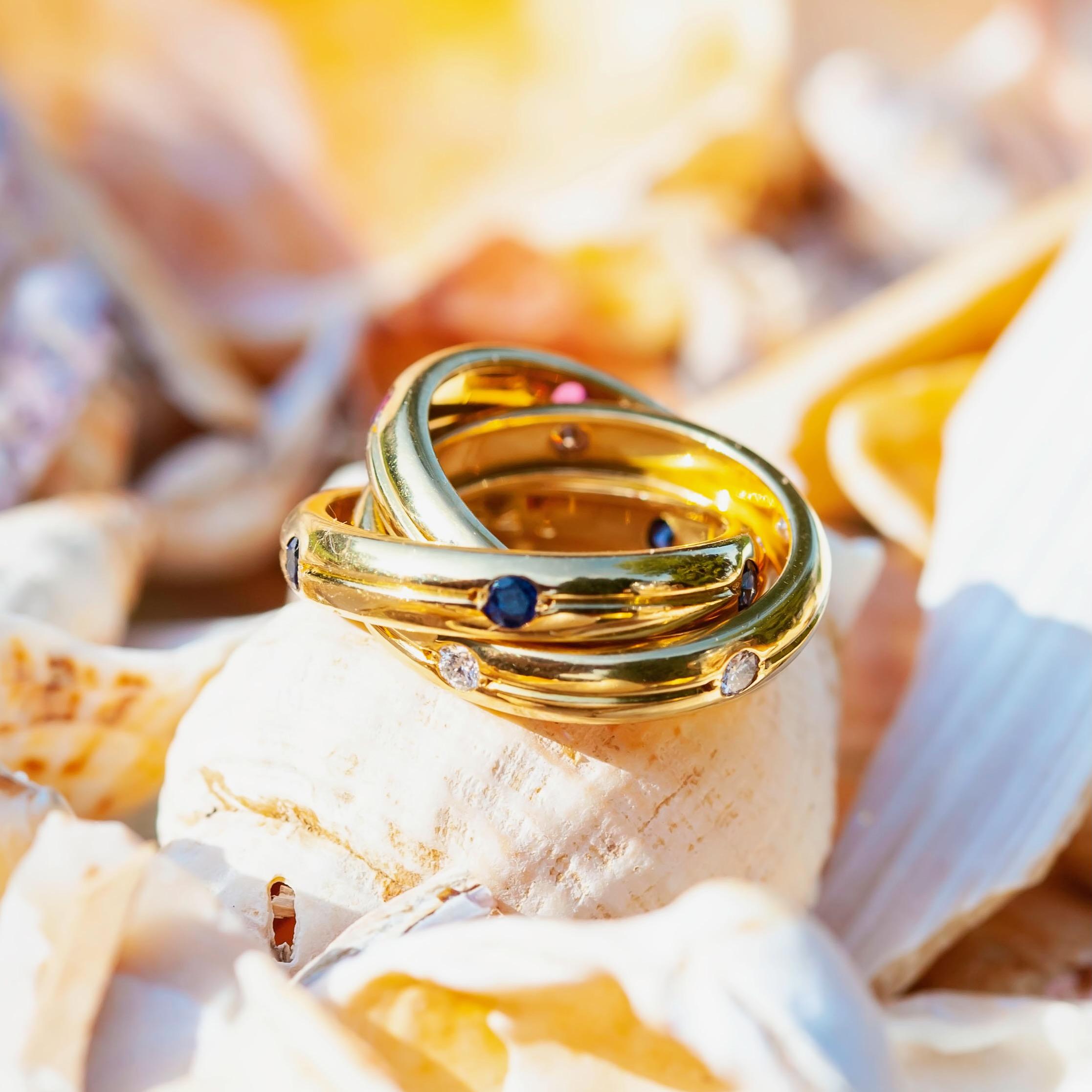 Cartier Trinity Gold Stacking Ring For Sale at 1stDibs | cartier ...