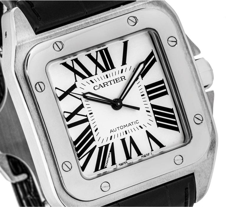Cartier Santos 100 XL 2656 For Sale at 1stDibs