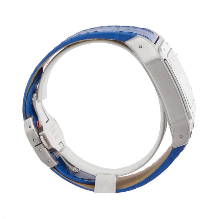 Cartier Santos 100 XL Stainless Steel 2656 at 1stDibs | cartier 2656