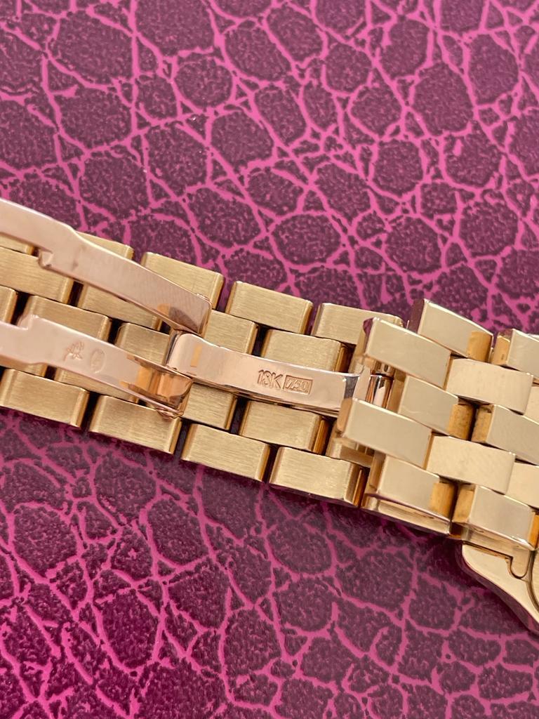 Cartier Santos 18k Yellow Gold Watch at 1stDibs