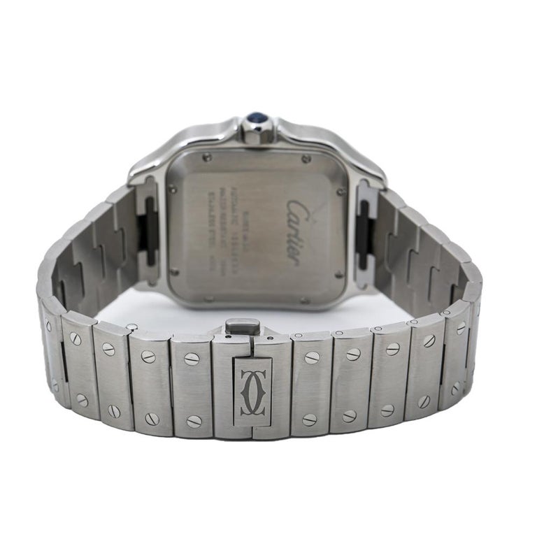 Cartier Santos De Cartier 4072 WSSA0018 Large Mens Automatic Watch at ...