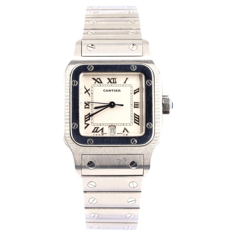 Cartier Santos de Cartier Galbee Quartz Watch Stainless Steel 29 For ...