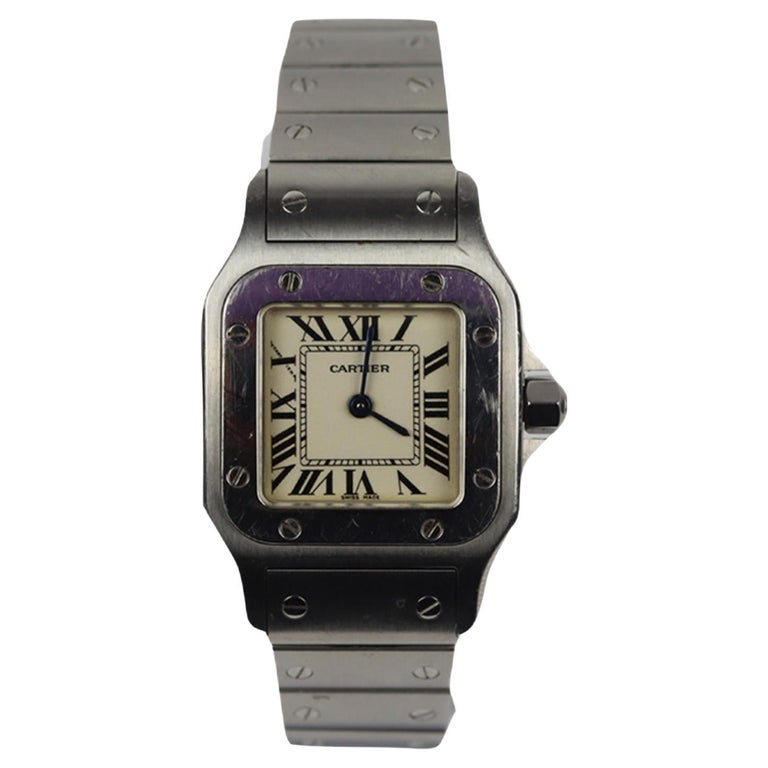 Cartier Santos De Cartier Galbée Small Stainless Steel Wrist Watch For ...