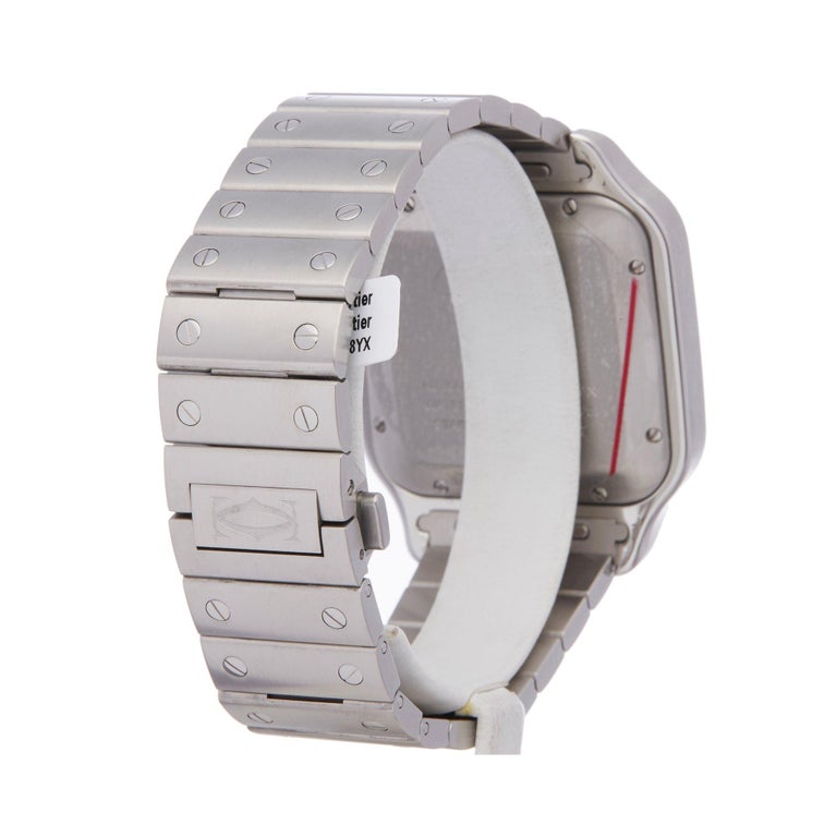 Cartier Santos De Cartier Stainless Steel 4072 at 1stDibs | cartier ...