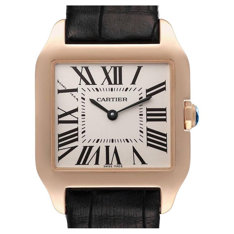 Cartier Santos Dumont Small 18k Rose Gold Unisex Watch W2009251 For ...