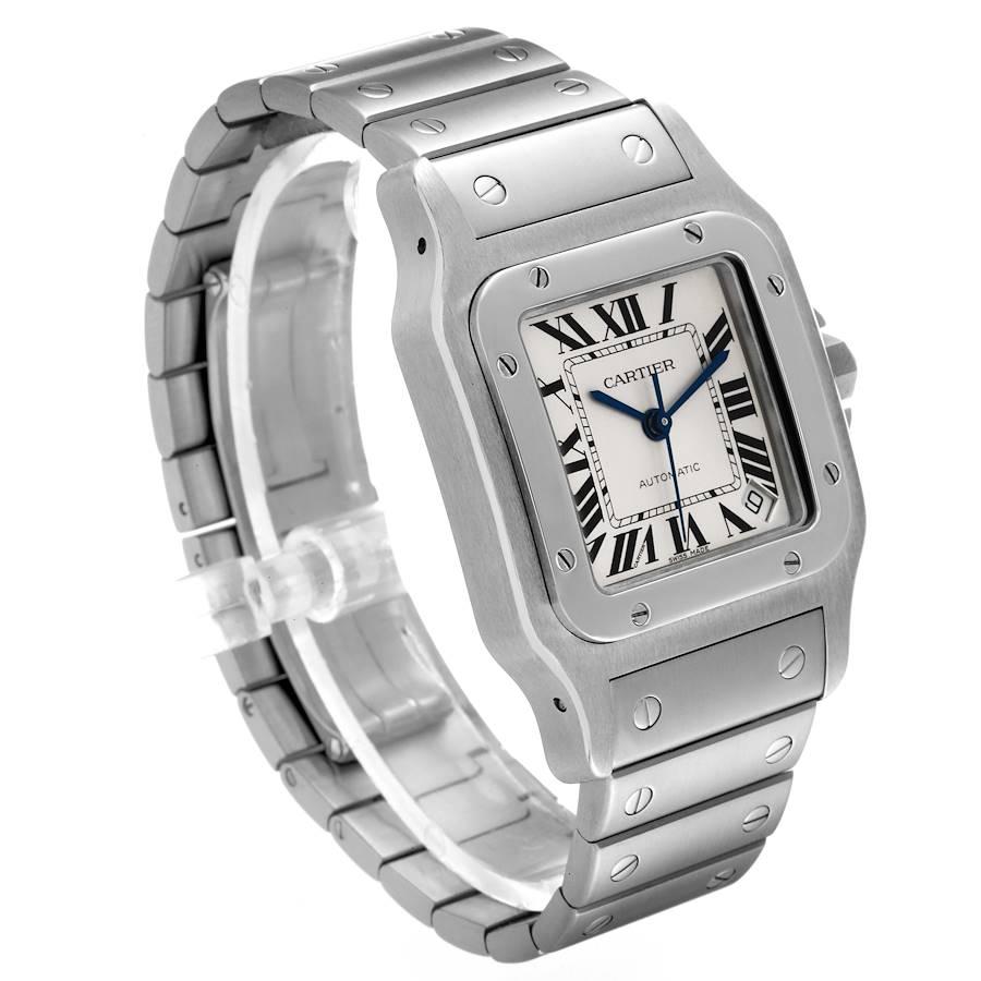 Cartier Santos Galbee XL Automatic Steel Mens Watch W20098D6 For Sale ...