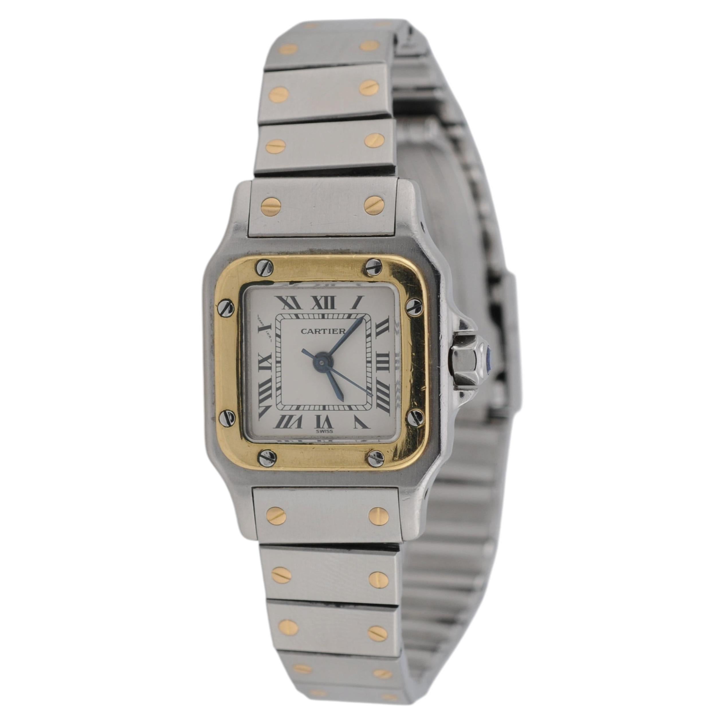 Cartier Santos Demoiselle Steel Midsize 2701 Quartz Wrist Watch For ...
