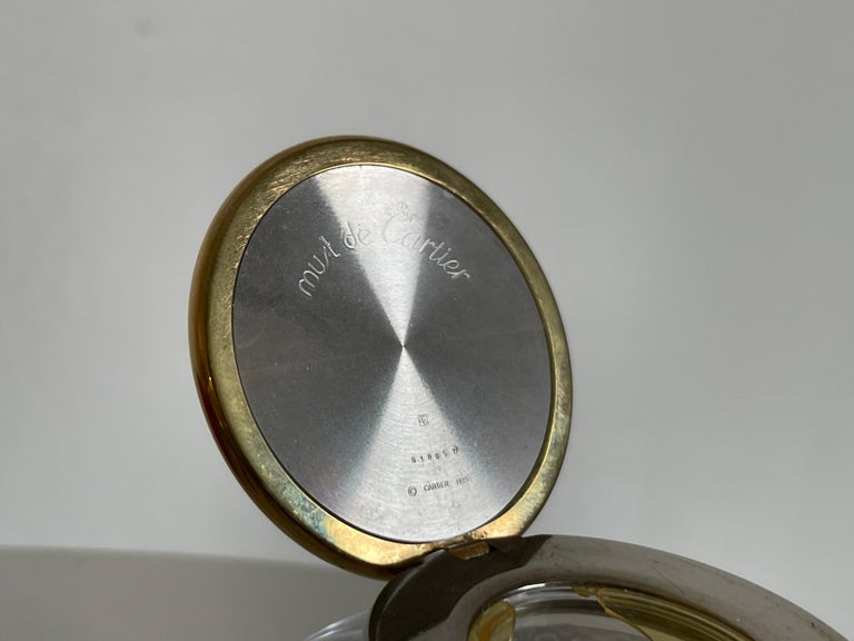 Cartier Silver Lapis Accented Desk Set For Sale at 1stDibs