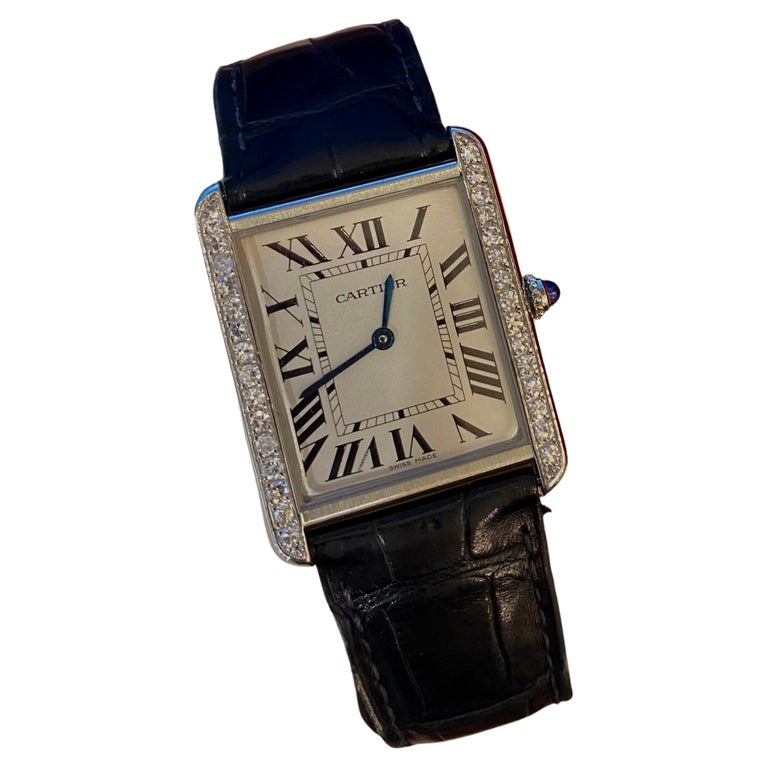 Cartier Solo Tank Watch 2011 For Sale at 1stDibs