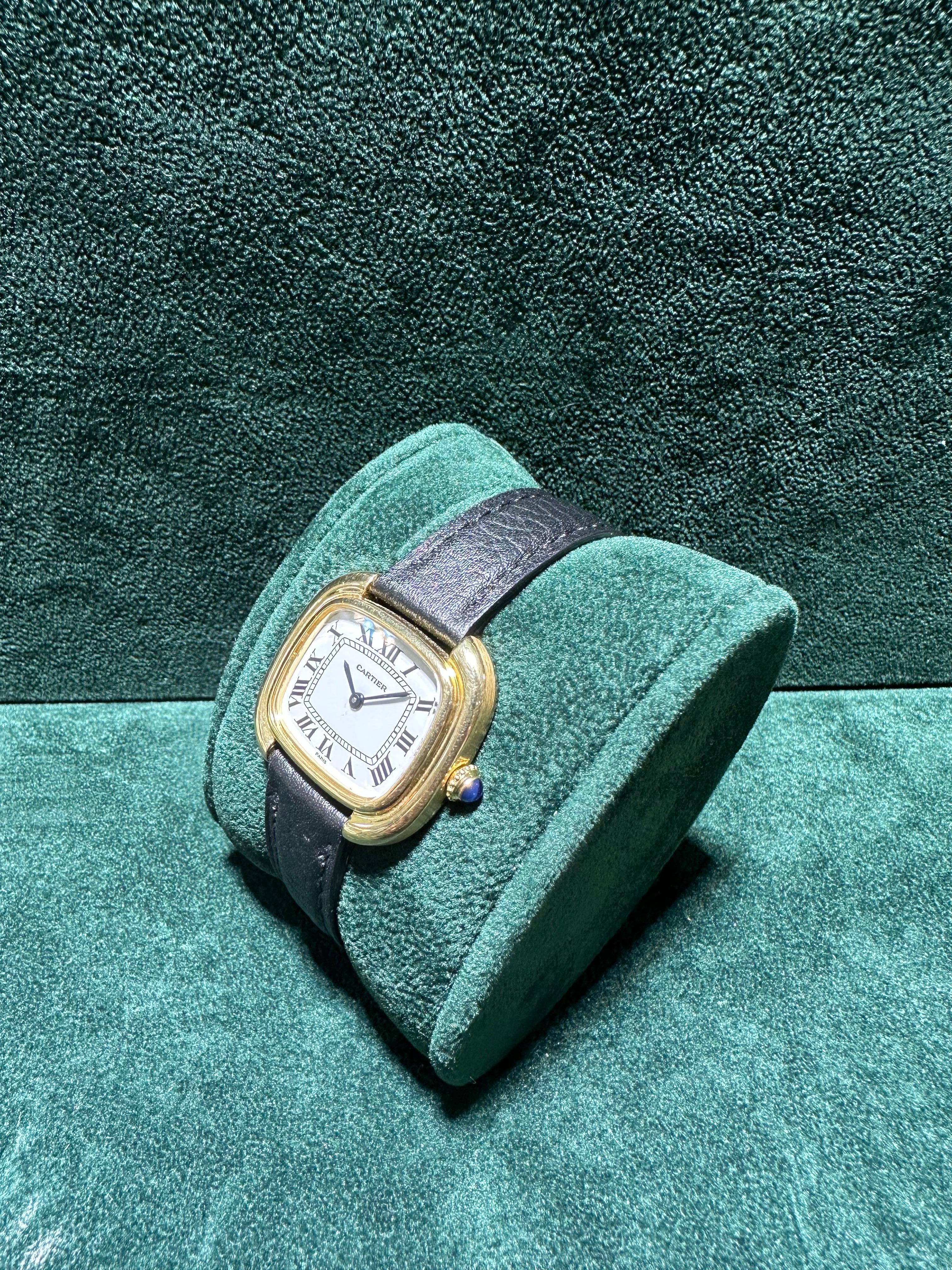 Cartier Square PM Paris Dial For Sale at 1stDibs