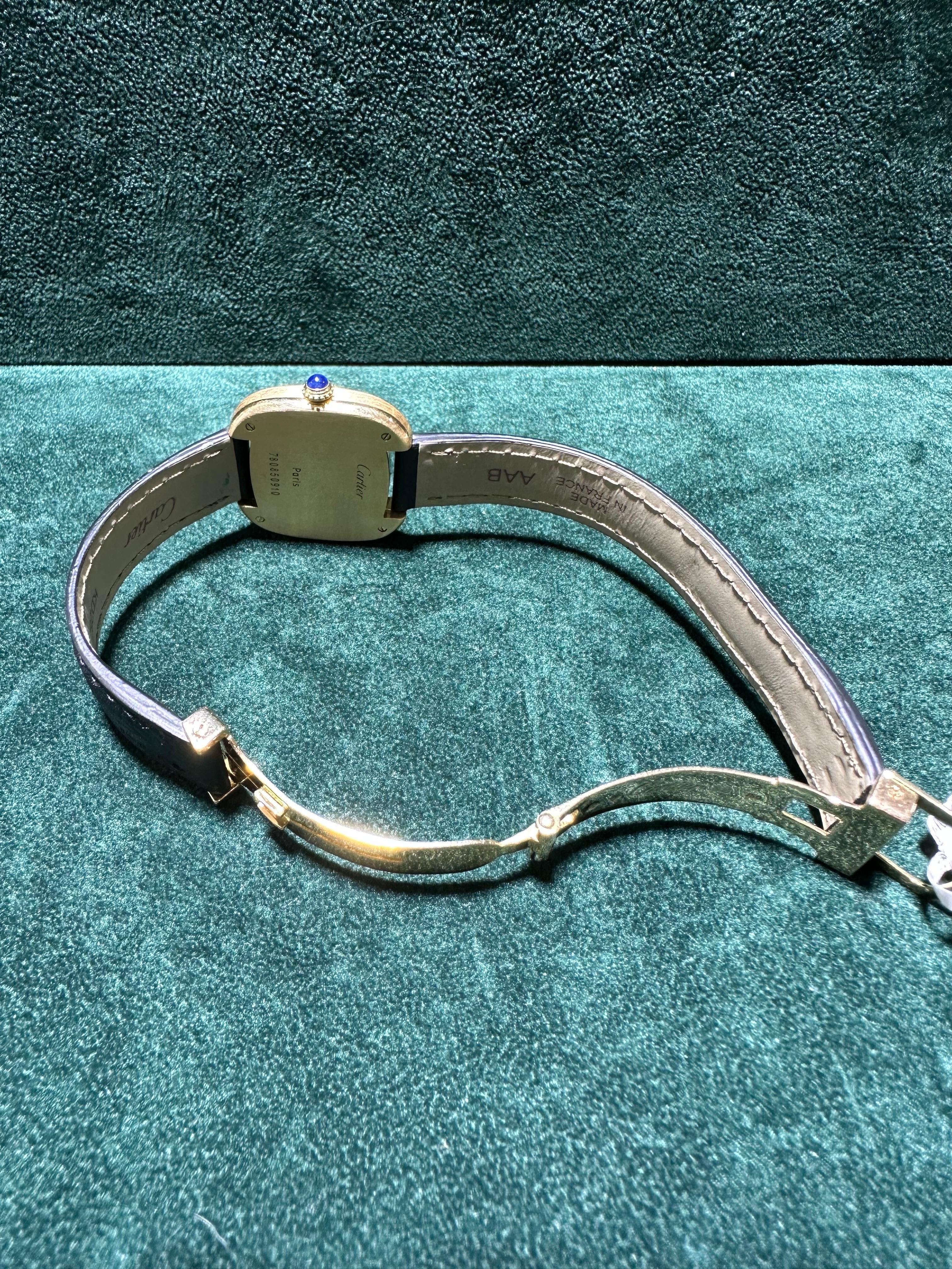 Cartier Square PM Paris Dial For Sale at 1stDibs