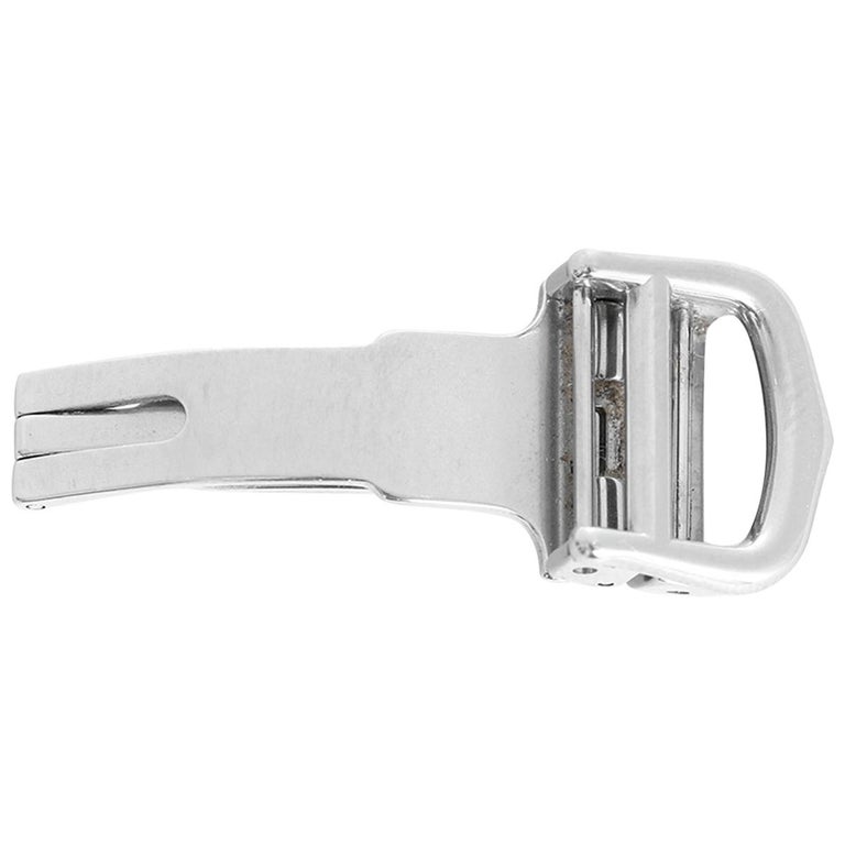 Cartier Stainless Steel Deployant Clasp/Buckle at 1stDibs
