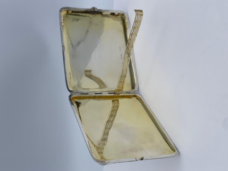 Cartier Sterling and Gold Case at 1stDibs | cartier art deco jewelry