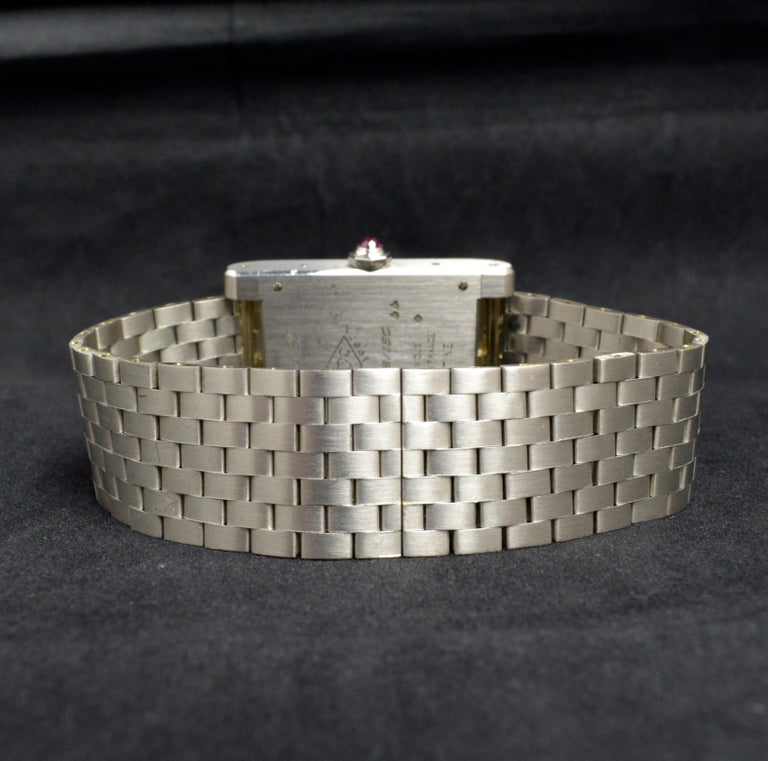 Cartier Tank à Guichets 150th Anniversary CPCP Platinum Jump Hour ...