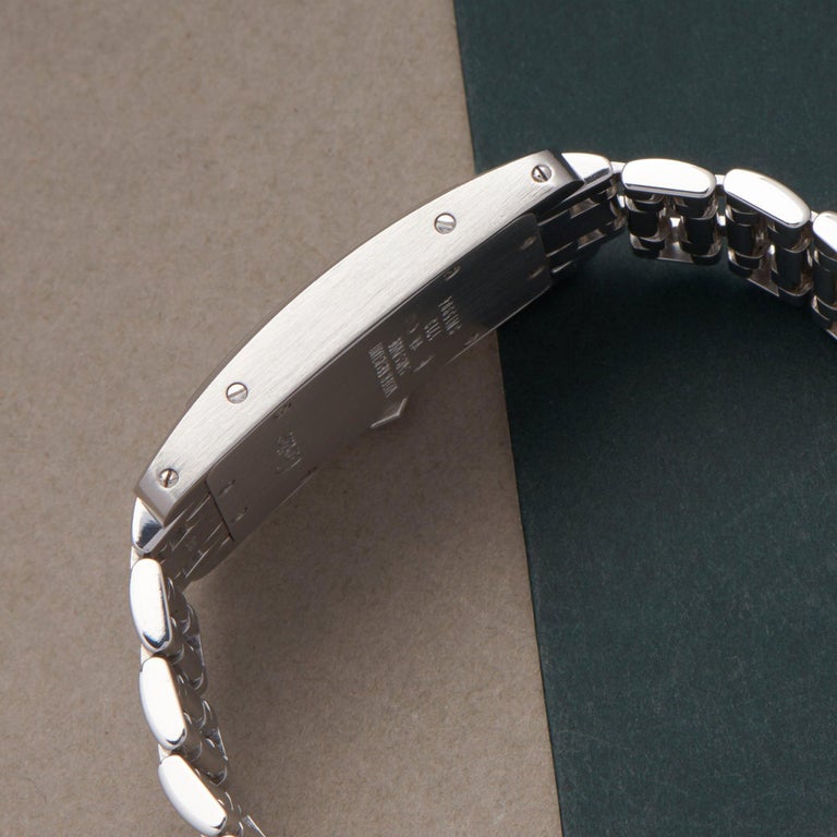 Cartier Tank Americaine 1713 Men White Gold 0 Watch at 1stDibs ...