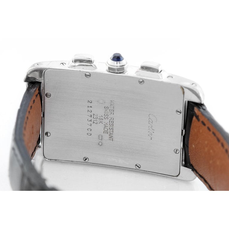 Cartier Tank Americaine 'or American' Chronograph Men's Watch W2603356 ...