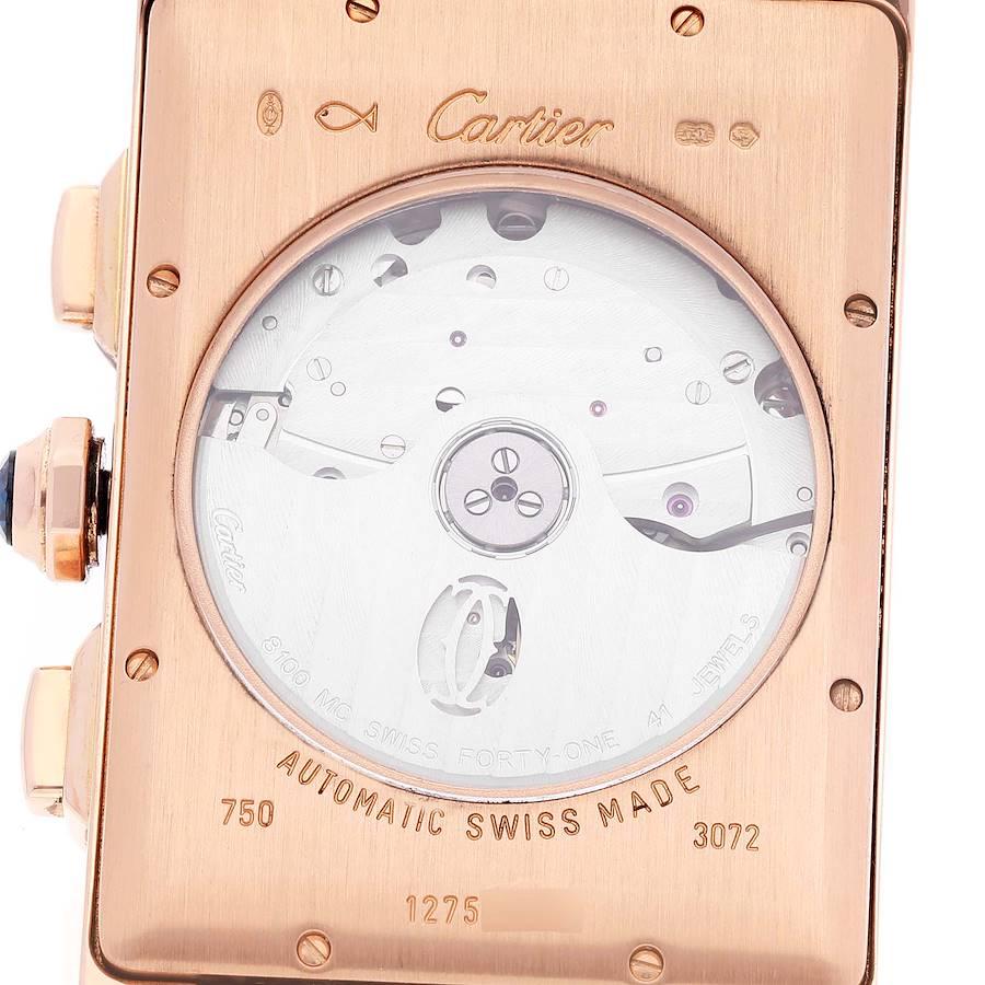 Cartier Tank Americaine XL Chronograph 18K Rose Gold Watch W2610751 For ...