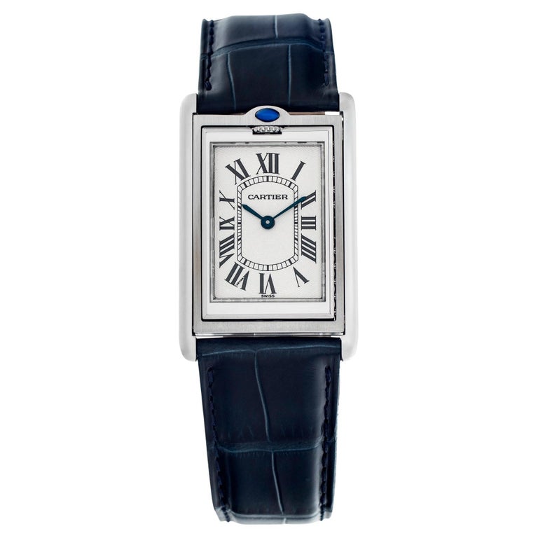 Cartier Tank Basculante 2390 / w1011358 For Sale at 1stDibs