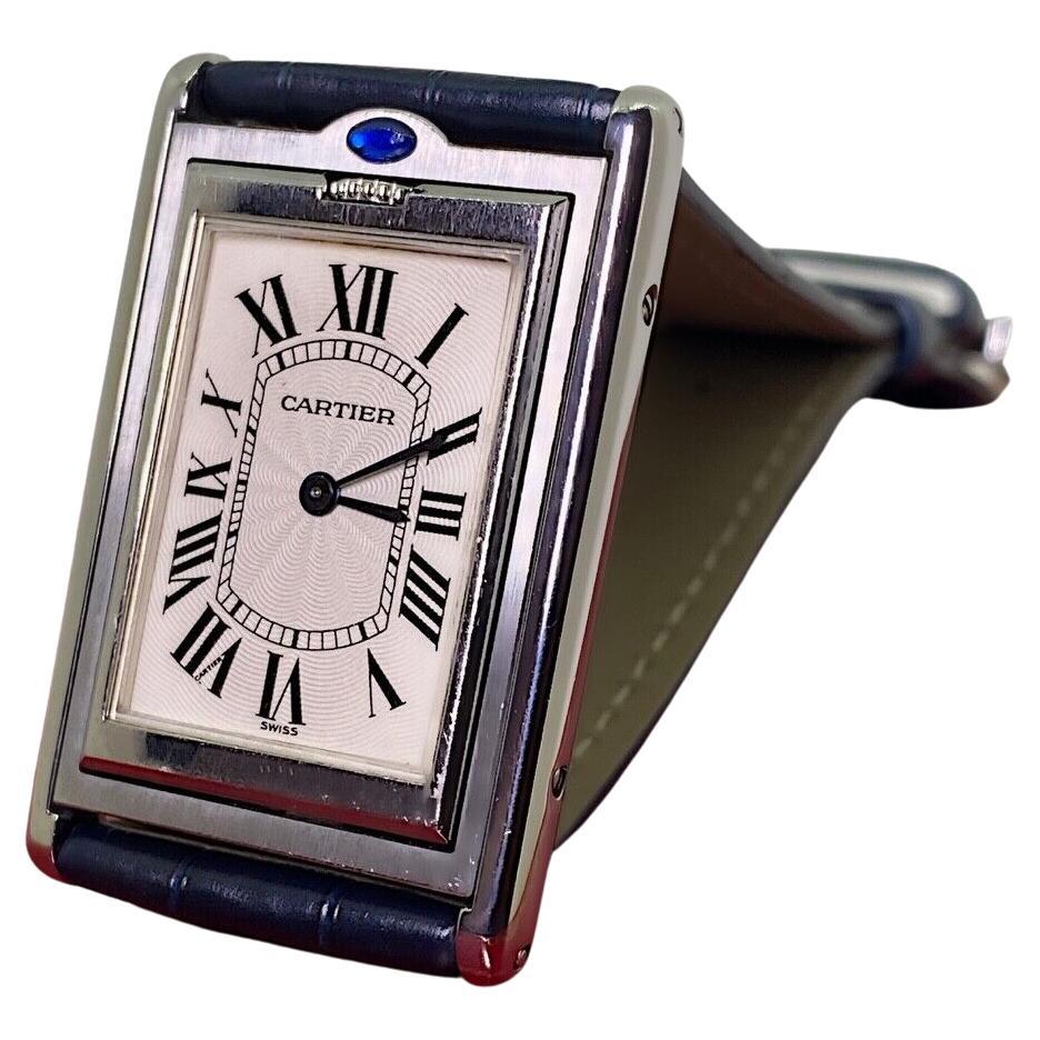 Cartier Tank Basculante ref 2390 Mécanique (Manual) Rectangle Watch ...