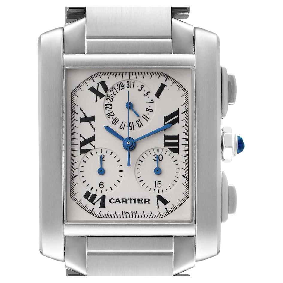 Cartier Tank Francaise Midsize Custom Diamond Bezel 1.1 Carat Watch ...