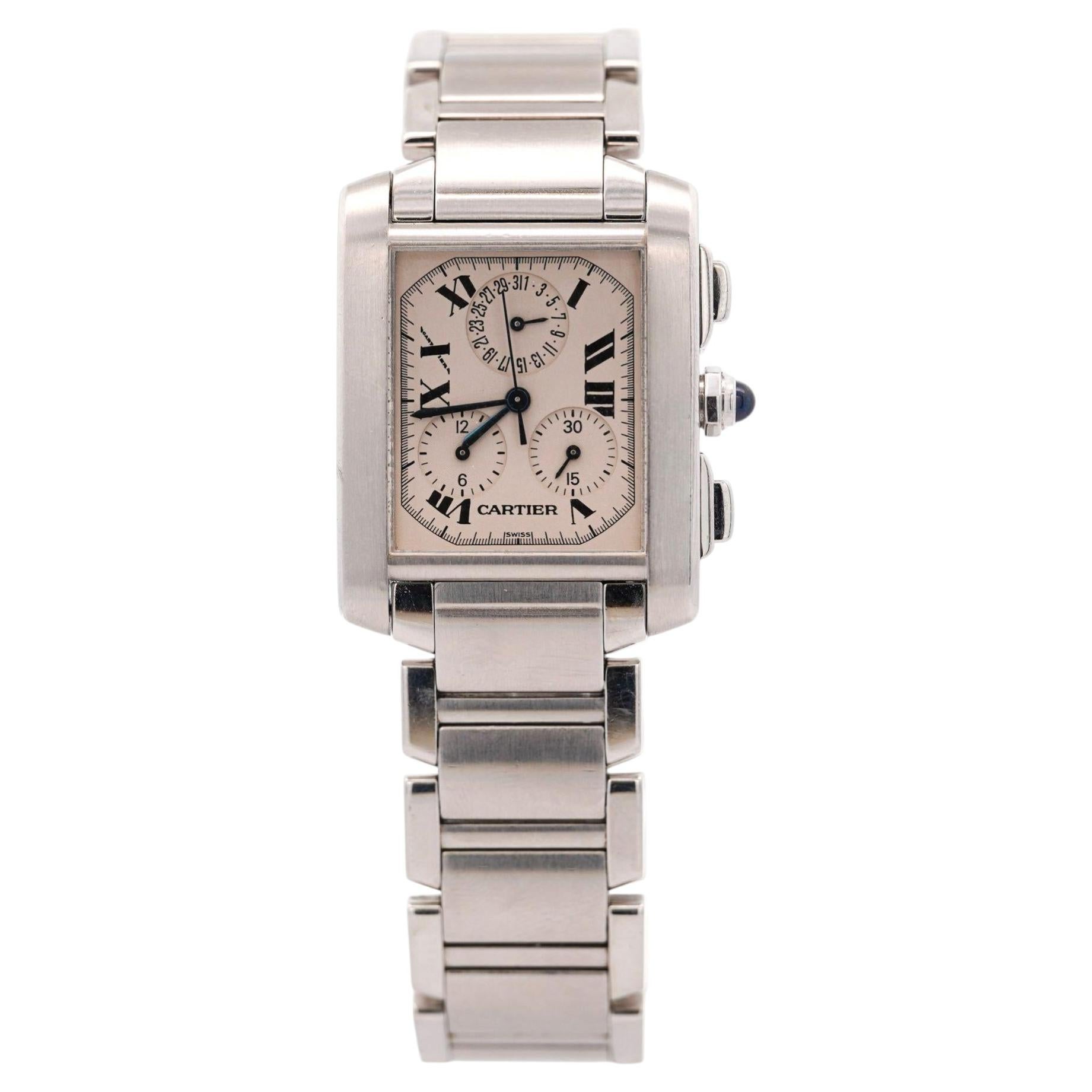 Cartier Pasha 2475 Black Dial Automatic 35mm Watch With Box and Service ...