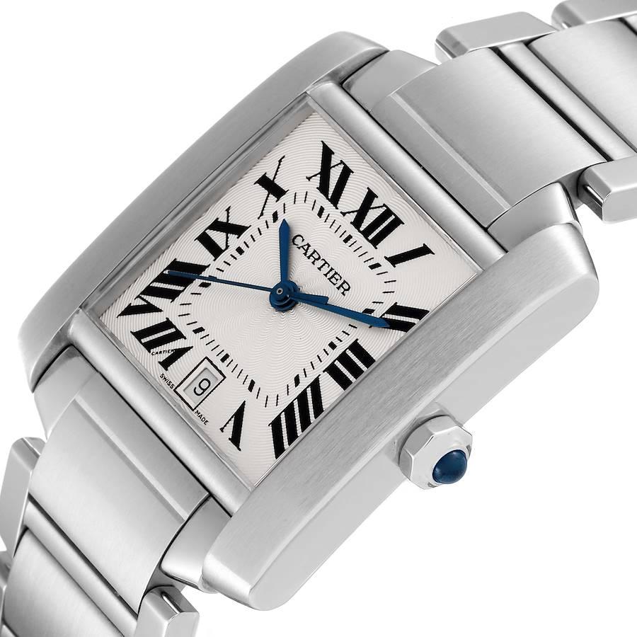 Cartier Tank Francaise Large Automatic Steel Mens Watch W51002Q3 For ...
