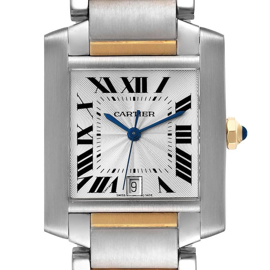 Cartier Tank Francaise Large Automatic - 3 For Sale on 1stDibs