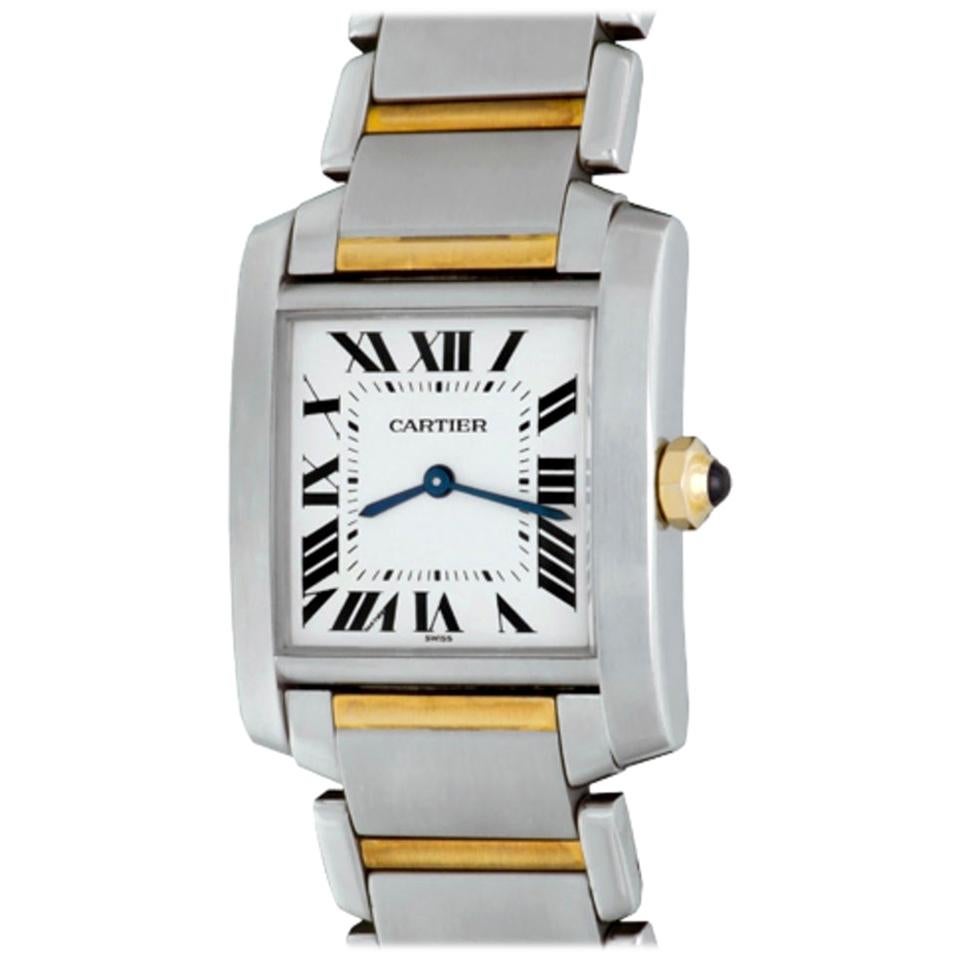 Cartier Tank Watch Two Tone - 4 For Sale on 1stDibs | cartier french ...