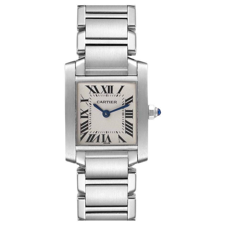 Cartier Tank Vermeil G20M, Blue Dial, Certified and Warranty at 1stDibs ...