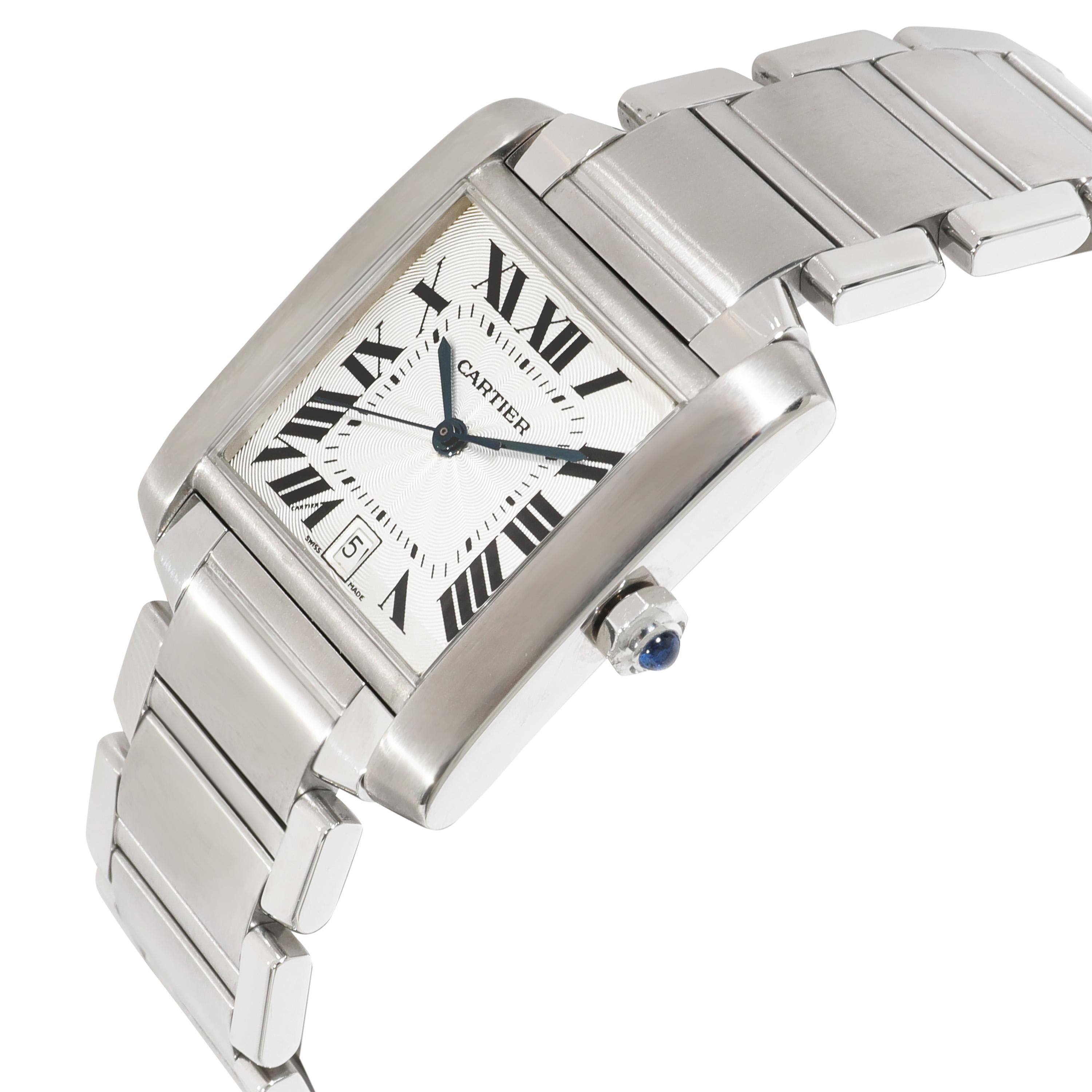 Cartier Tank Francaise W51002Q3 Unisex Watch in Stainless Steel For ...
