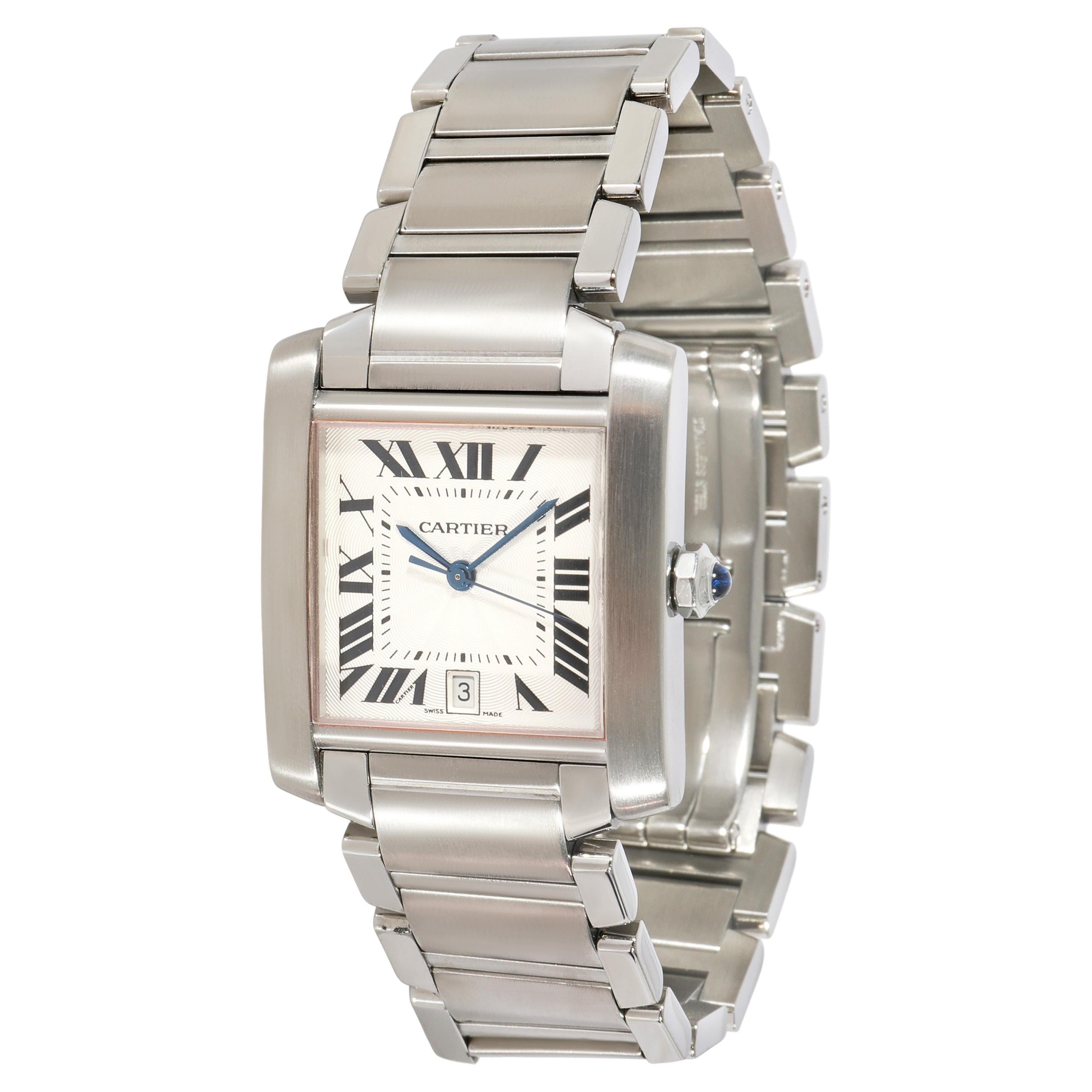 Cartier Tank Solo Yellow Gold Steel Green Strap Unisex Watch W1018855 ...