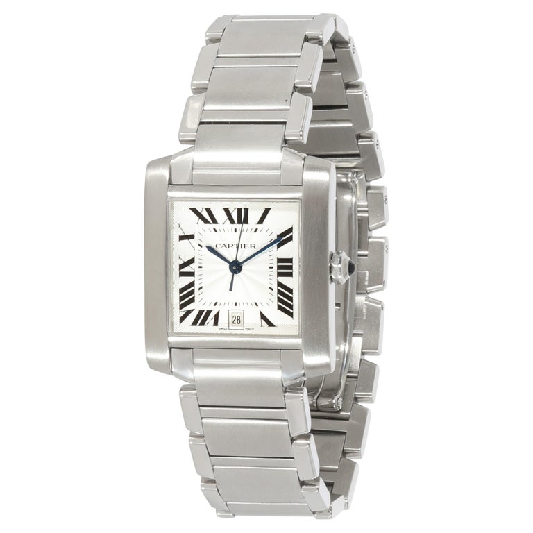 Cartier Tank Francaise W51002Q3 Unisex Watch in Stainless Steel For ...