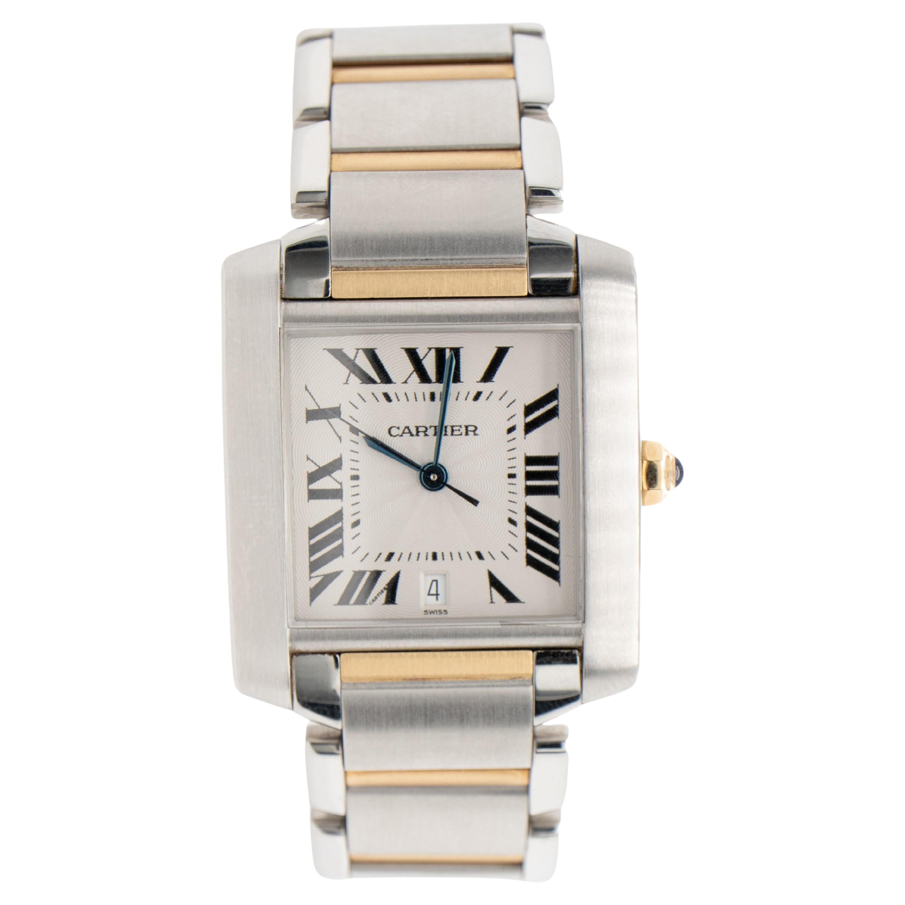 Cartier Panthere Watch Two Tone Large Model 5435 Original Papers Travel ...