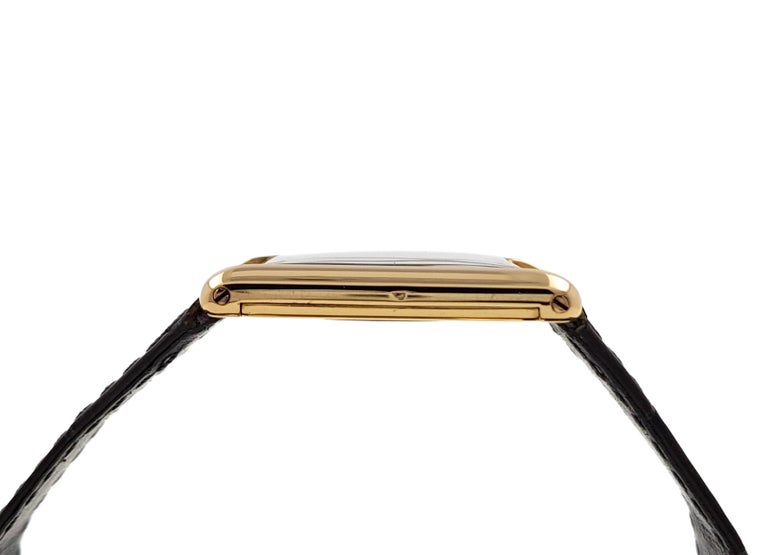 Cartier Tank Louis Extra-Plate Gold Large Jaeger Lecoultre JLC P838 ...