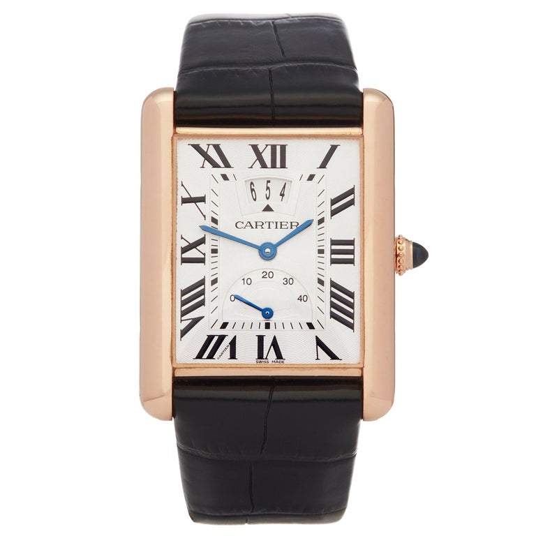 Cartier Tank Louis LC Big Date 18 Karat Rose Gold W1560003 or 3185 at ...