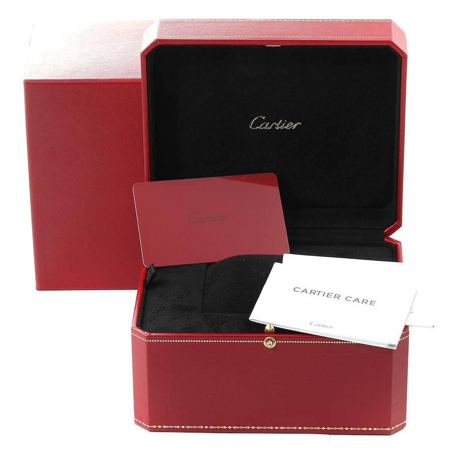 Cartier Tank Louis Rose Gold Mechanical Mens Watch WGTA0011 Box Card ...
