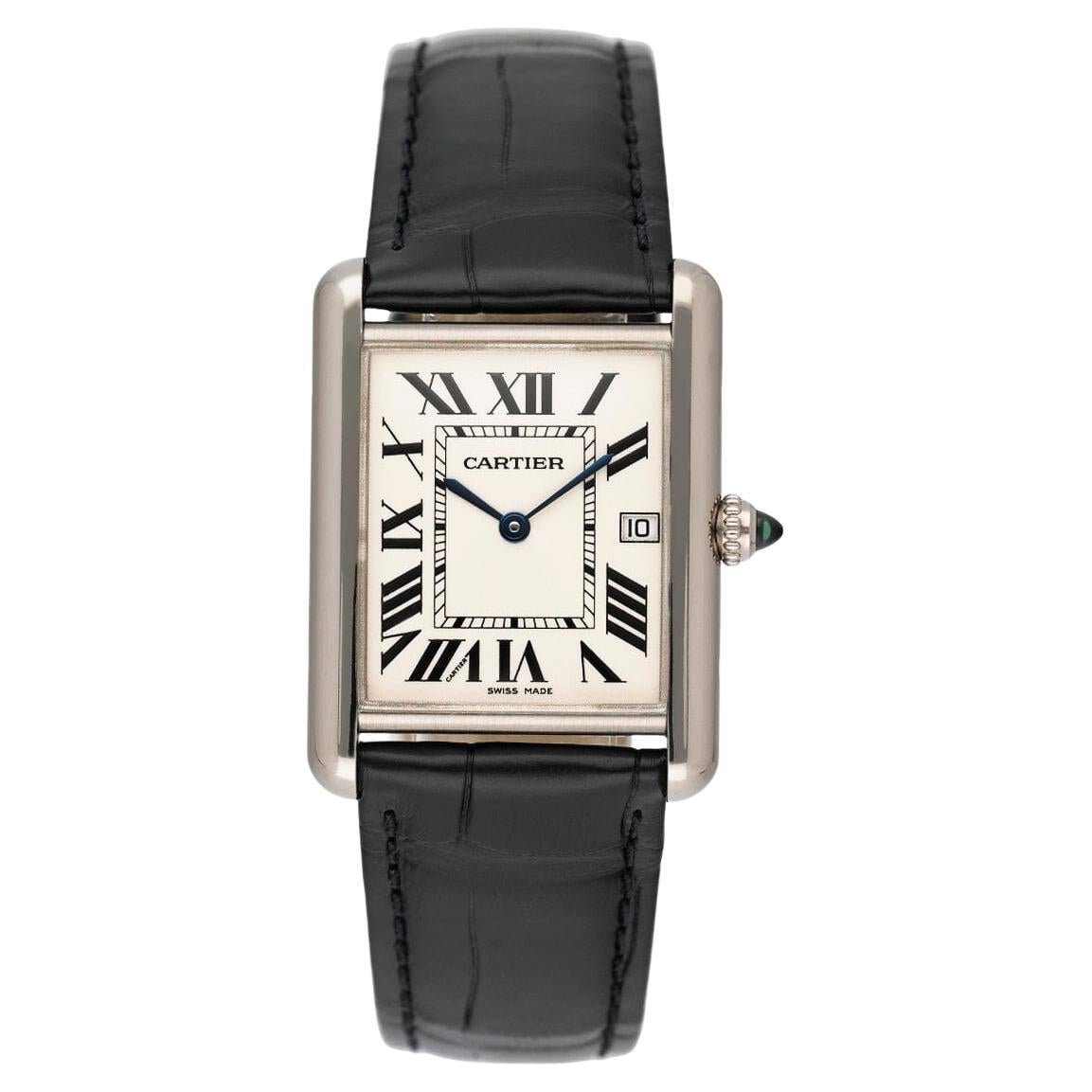 Cartier Tank Ladies Sized Watch, 1980s at 1stDibs