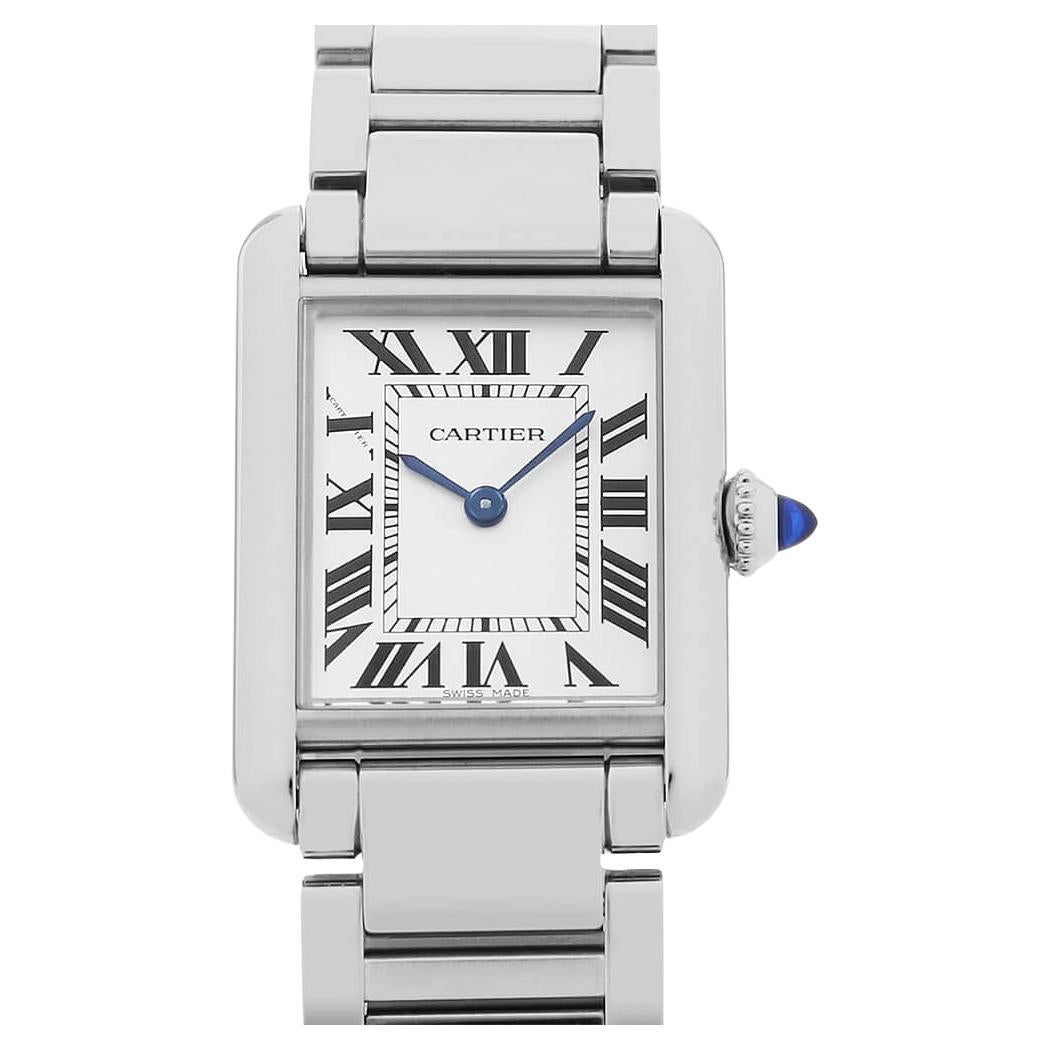 Cartier Tank Mast SM WSTA0051 Used Ladies Watch Elegant Luxury ...