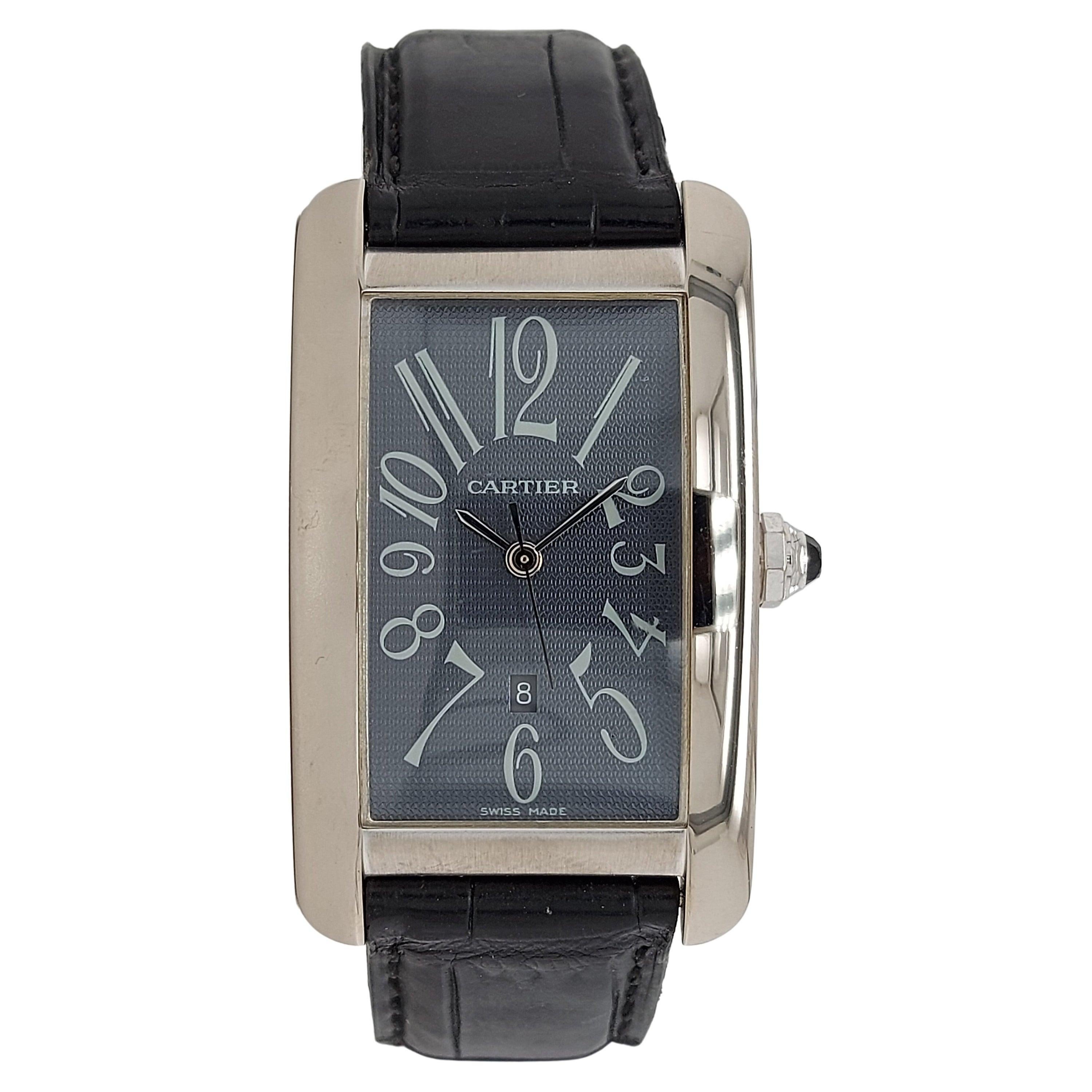 Cartier 1970s Scarce Yellow Gold Classic Tank Automatic Wristwatch at ...