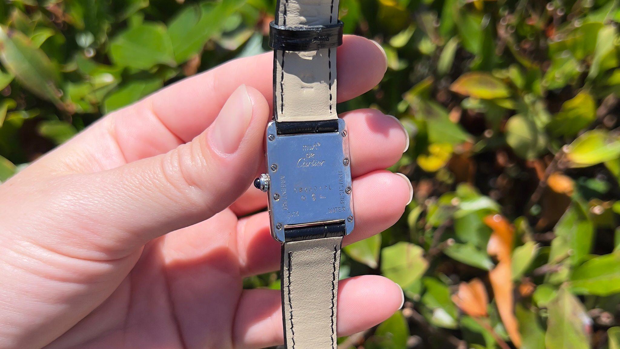 Cartier Tank Must de Cartier Watch 2416 Silver 22MM For Sale at 1stDibs