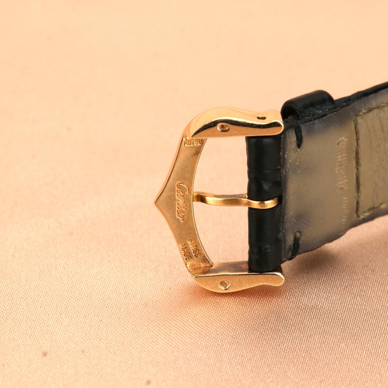 Cartier Tank Solo 18K Yellow Gold Watch W5200002 at 1stDibs