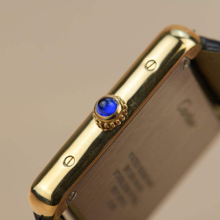 Cartier Tank Solo 18K Yellow Gold Watch W5200002 at 1stDibs